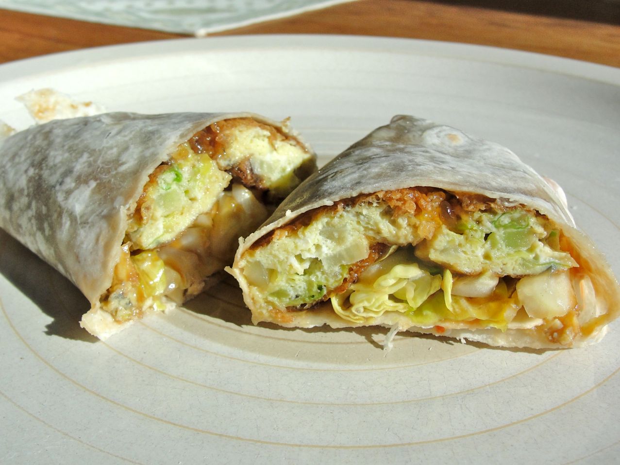 Chinese Breakfast Burrito | Kitchen Convivial
