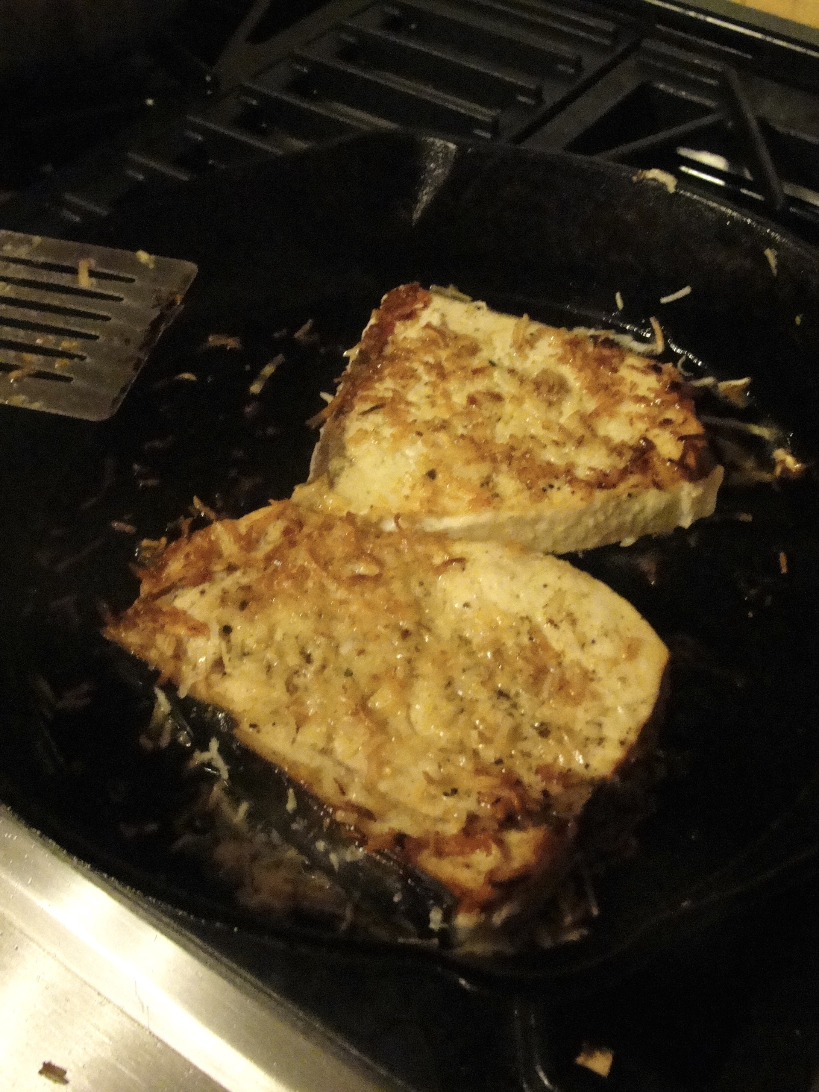 Coconut-Crusted Swordfish with Dragon Fruit Slaw | Kitchen Convivial
